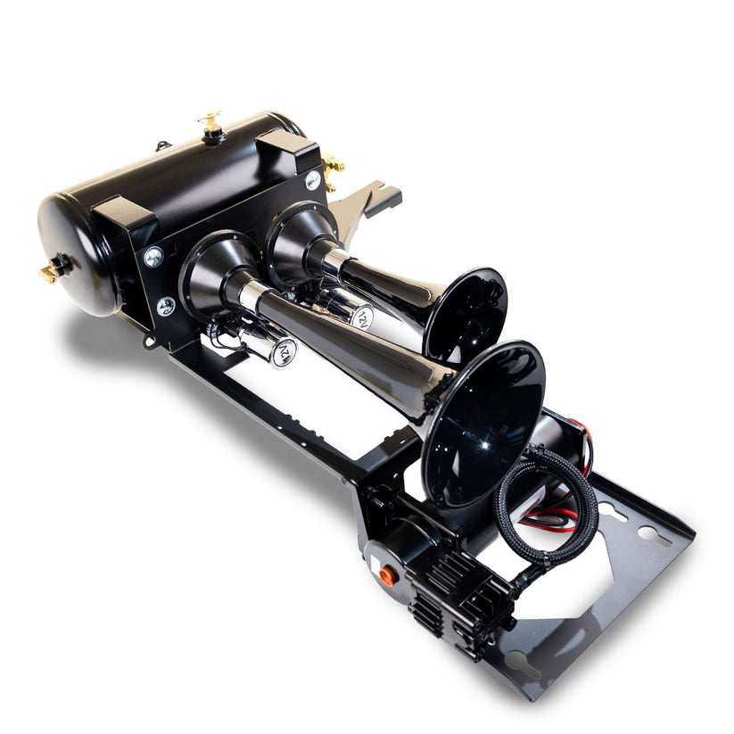 DIRECT FIT TRAIN HORN AND ONBOARD AIR SYSTEMS FOR JEEP WRANGLER TJ & LJ ...